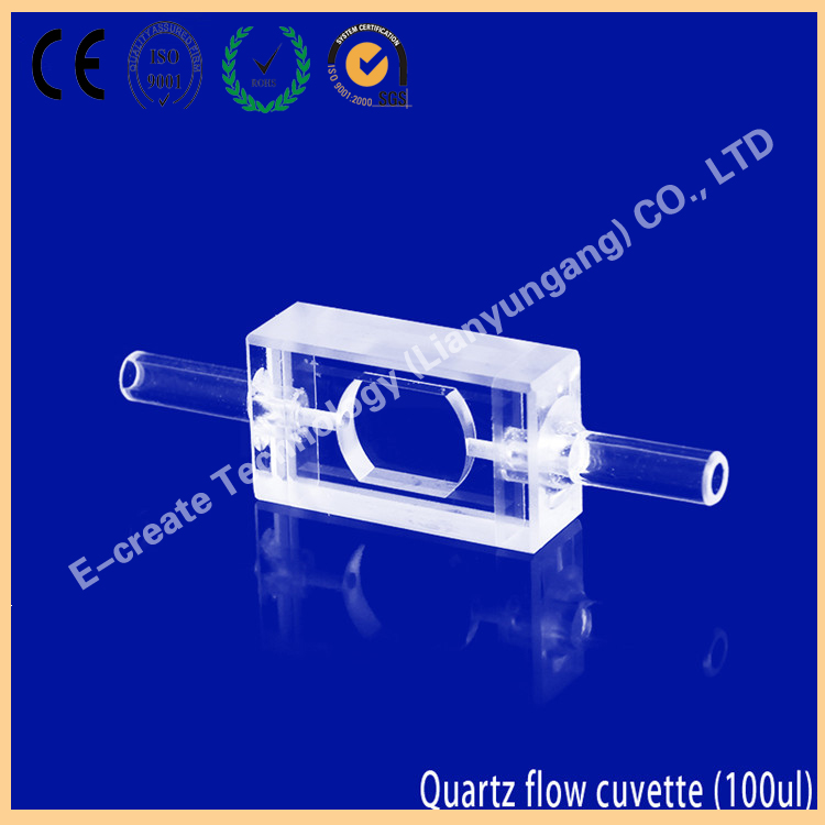 Quartz cuvette, quartz absorption cell, quartz sample cell - E-create ...