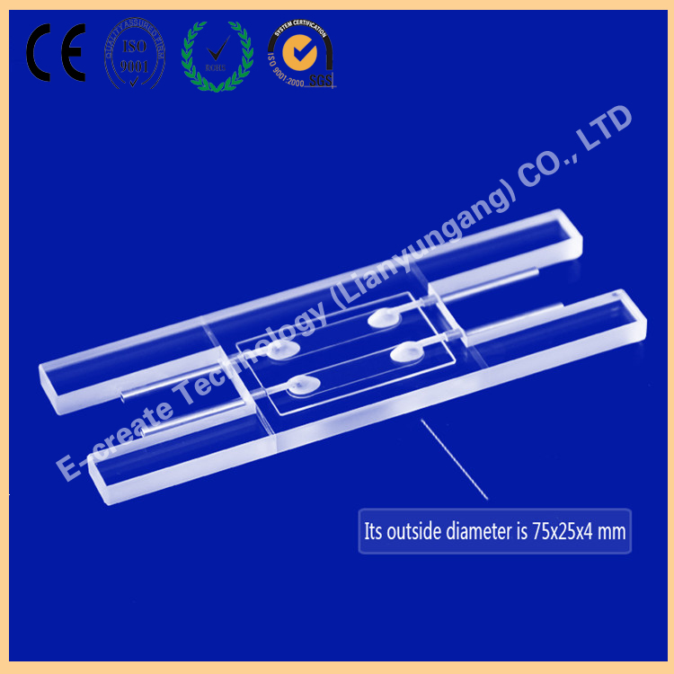 Quartz cuvette, quartz absorption cell, quartz sample cell - E-create ...